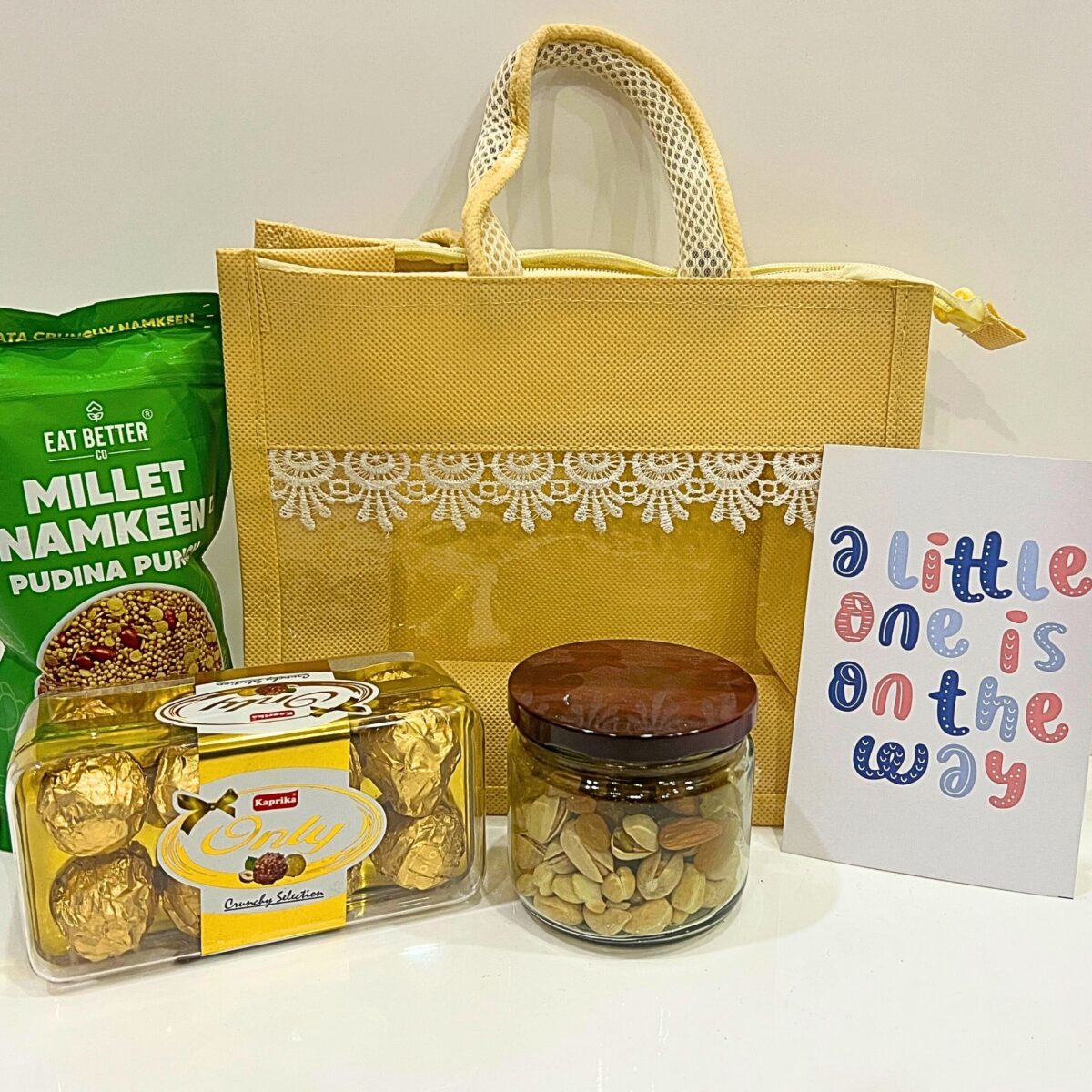 Baby Shower “Little One” Return Gift Hamper - Hamperfry Gifting